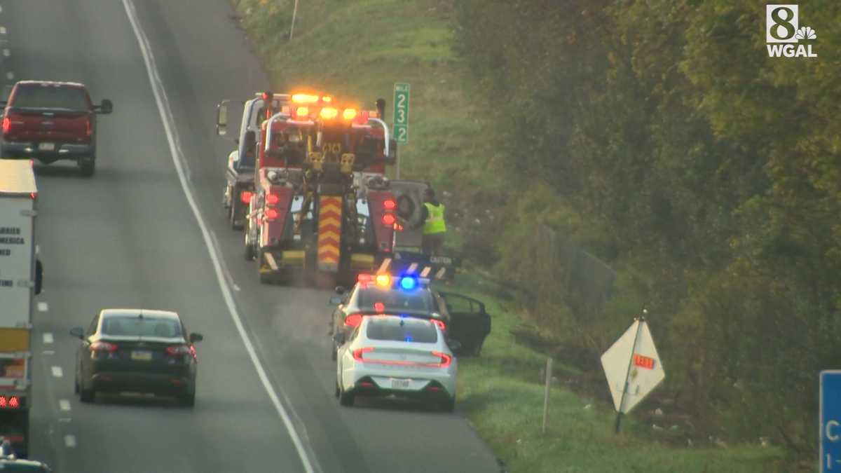 Crash cleared on I-83 in York County, Pa.