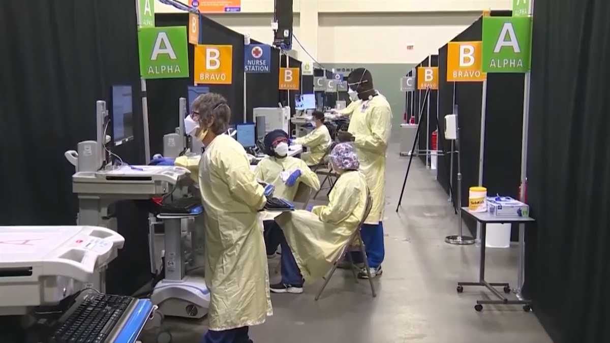 COVID-19 field hospital at DCU Center preparing to close