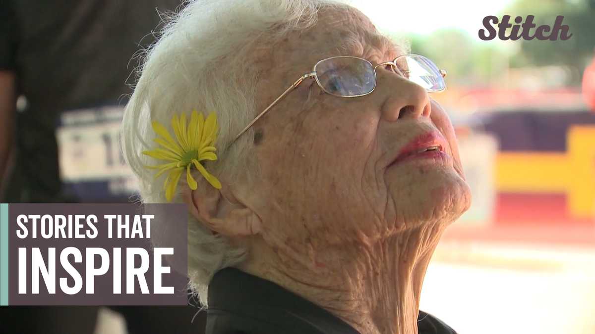 A 103-year-old sprinter is among the people who inspired us this week