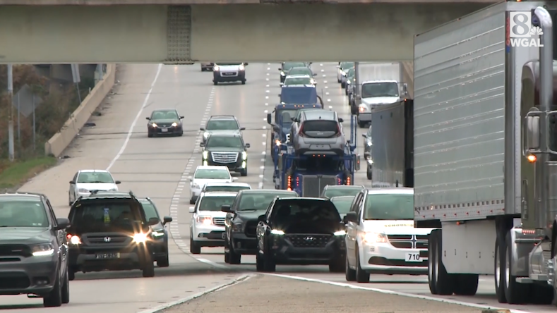 Interstate 83 reconstruction project begins Monday in Harrisburg