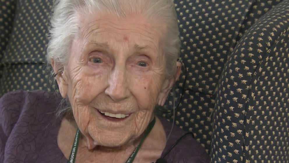 Woman celebrating 107th birthday shares secret to her longevity