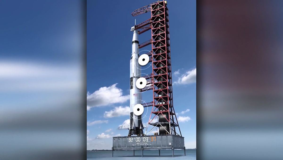 3... 2... 1... liftoff: Recreating the moon mission 50 years later