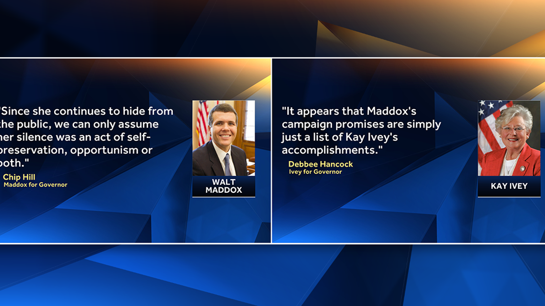 Kay Ivey, Walt Maddox exchange jabs one day after challenge to debate