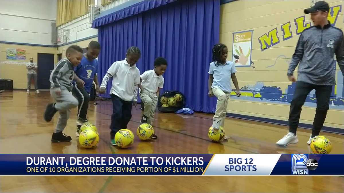 Durant, Degree donate to Milwaukee Kickers