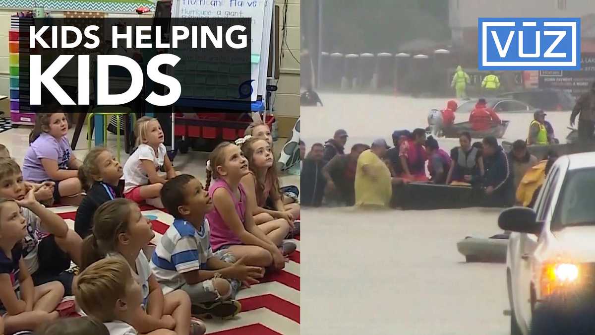 First graders adopt class affected by Hurricane Harvey