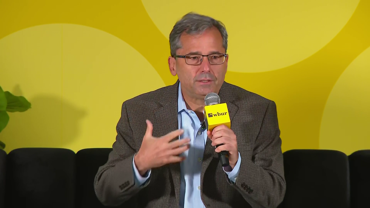 Josh Kraft talks bike lanes, mayoral campaign at WBUR Festival