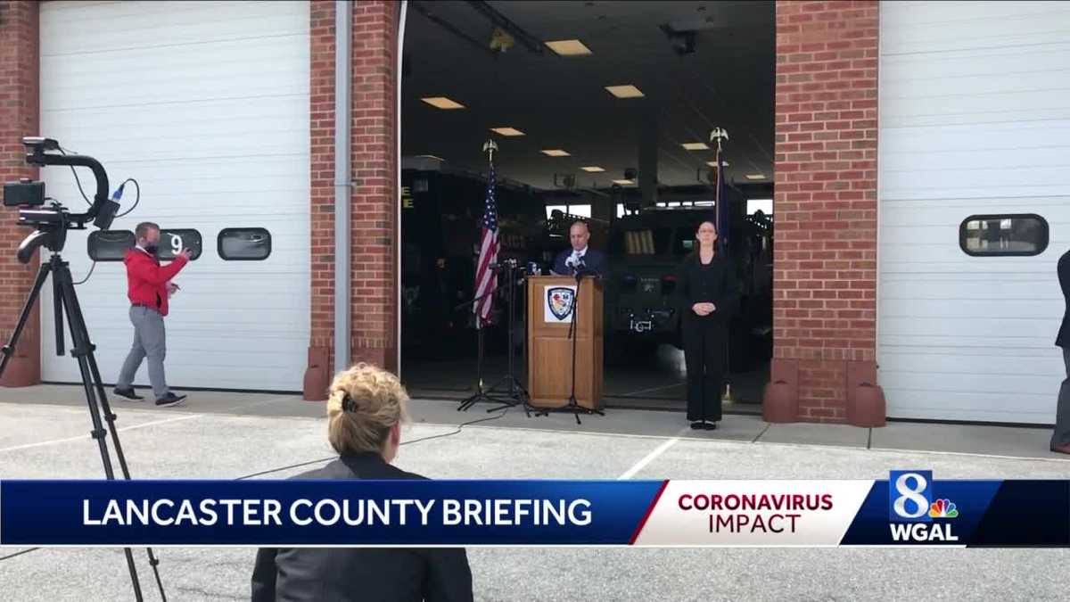LANCASTER LEADERS hold coronavirus news conference