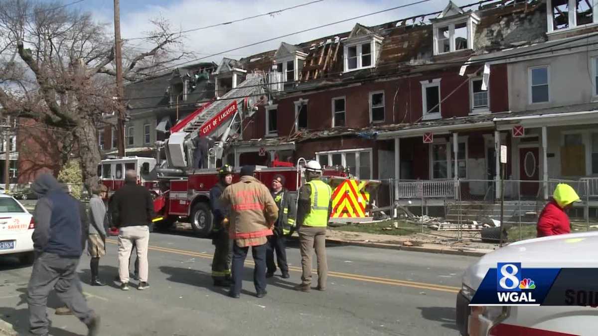 Condemned rowhomes damaged by fire in Lancaster had been vacant for years