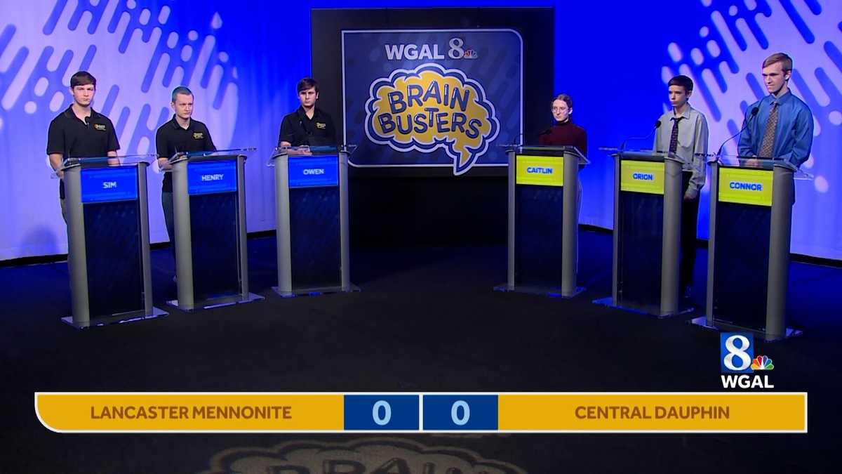 WGAL 8 Brain Busters: Lancaster Mennonite vs Central Dauphin