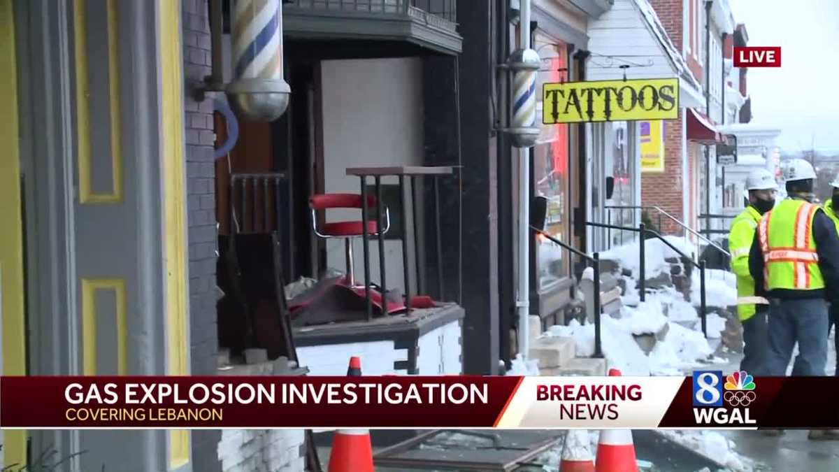 EXPLOSION damages buildings in Lebanon