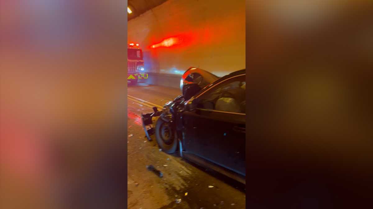 Liberty Tunnel reopens in both directions after crash