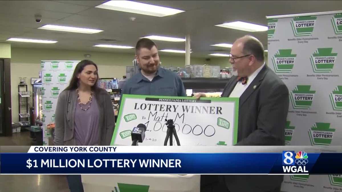 York County man claims $1M prize in Pennsylvania Lottery's Millionaire ...
