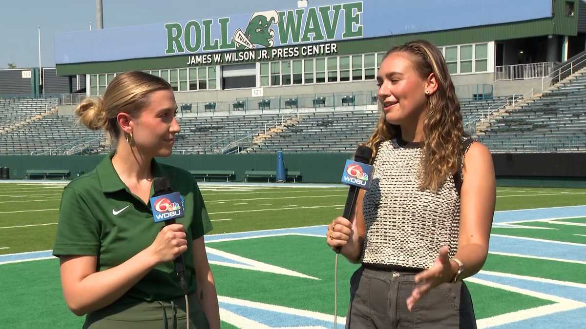 Kendall Duncan, Green Wave Sideline Reporter Maddy Hudak preview 2024 ...
