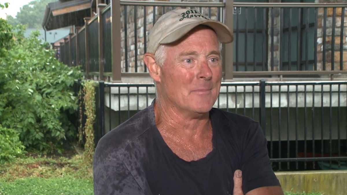 Intense rain temporarily strands man on island in the Susquehanna River