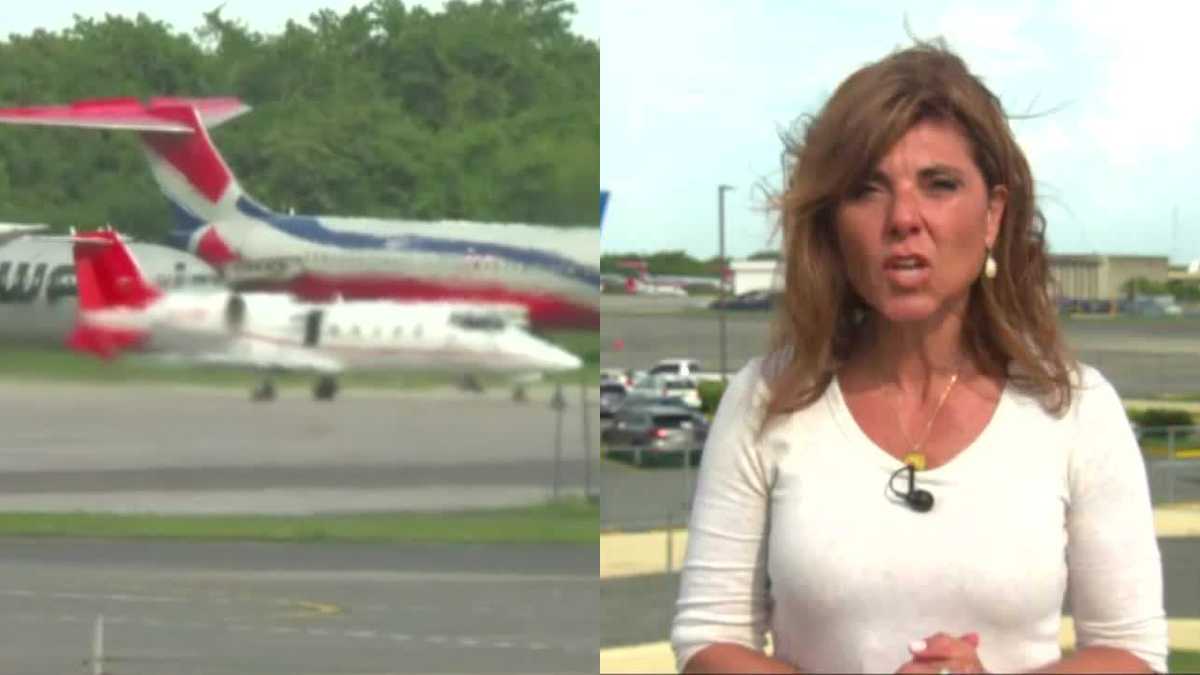 Maria Stephanos with air ambulance bringing David Ortiz back to Boston