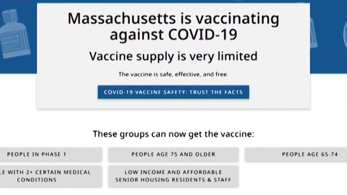 Mass. makes critical upgrade to its COVID-19 vaccine website