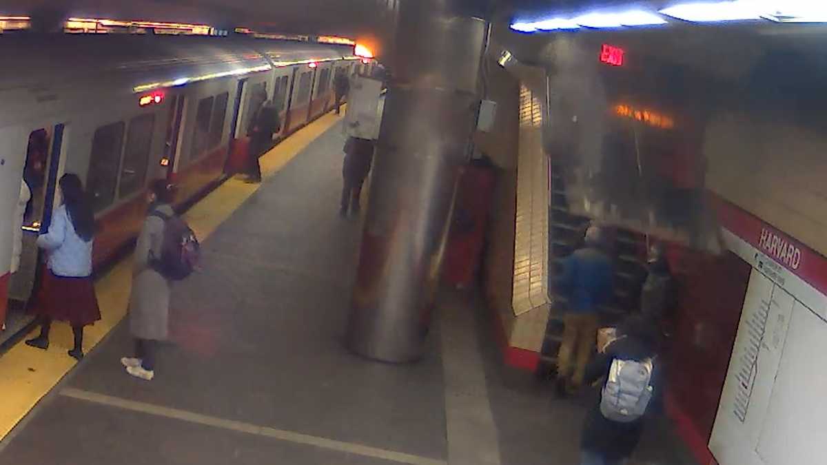 MBTA passengers inches away from ceiling panel collapse on Red Line ...