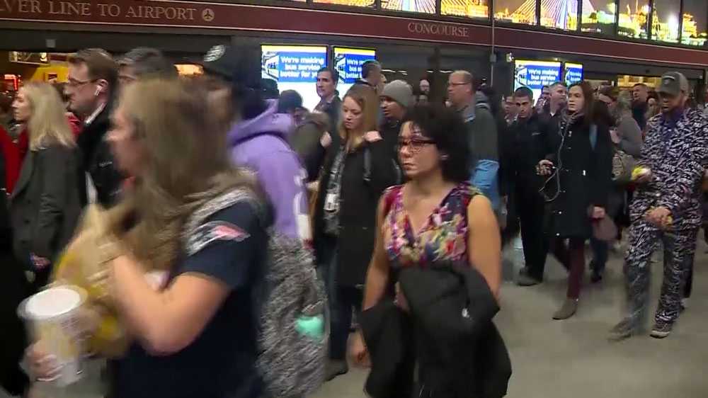 Regular commuters complain about MBTA service following Patriots ...