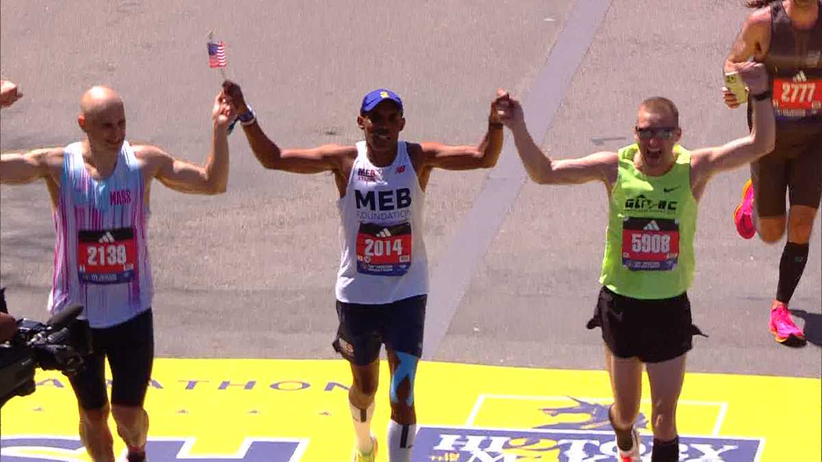 2014 champ Meb Keflezighi finishes Boston Marathon 10 years later