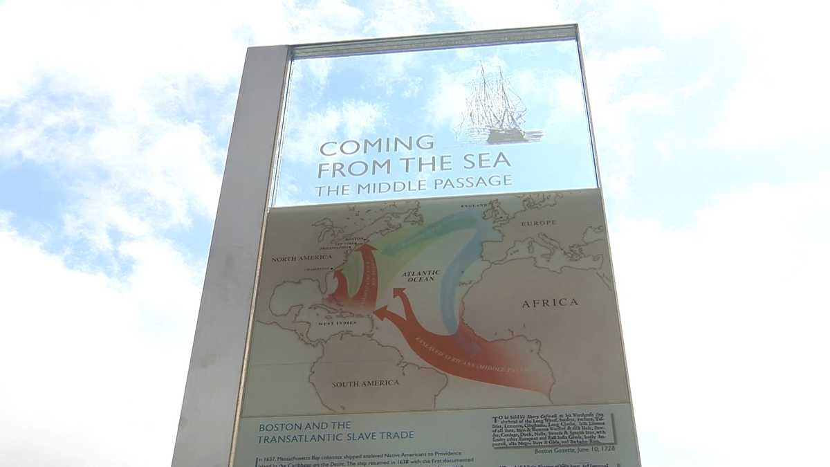 New Boston port marker details Middle Passage, slavery connection