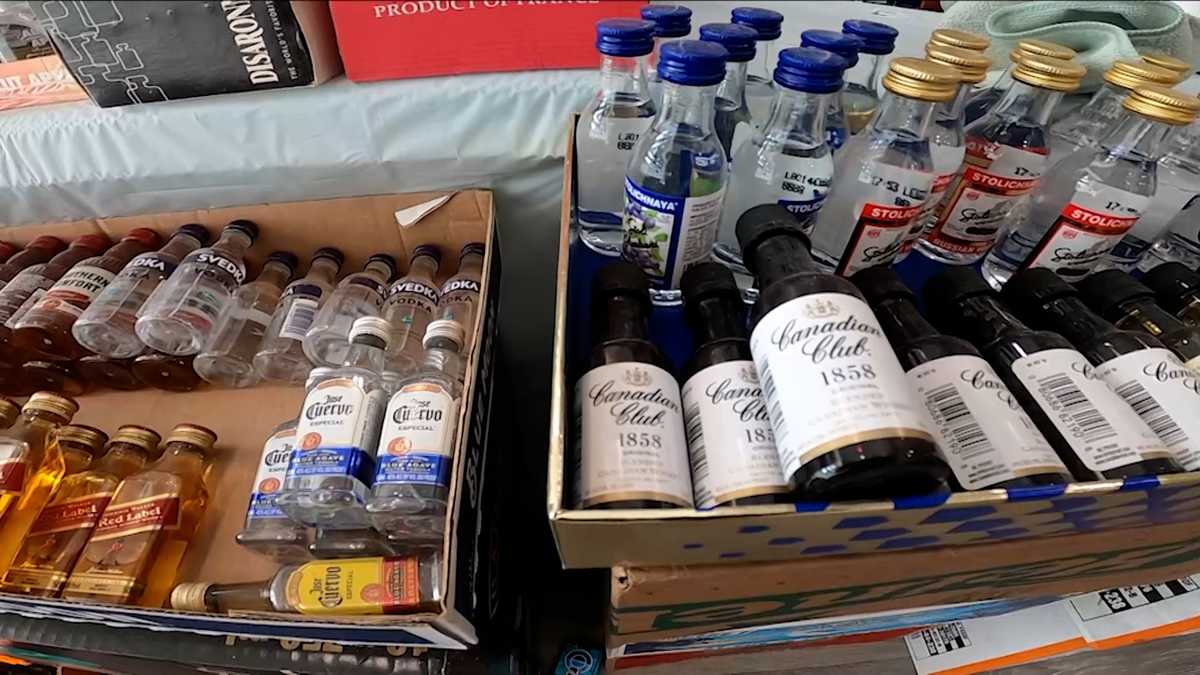 Mini alcohol bottle ban one step closer to reality in Boston