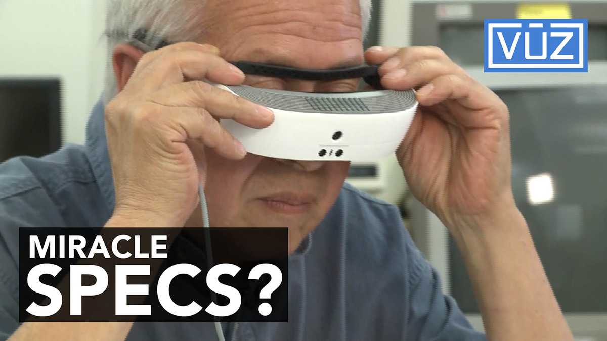 Legally Blind Man Says E Glasses Are ‘just Short Of A Miracle