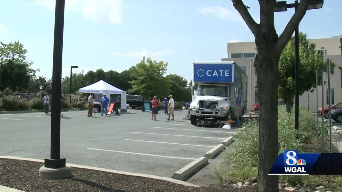 PENNSYLVANIA'S mobile coronavirus testing lab visits Lancaster