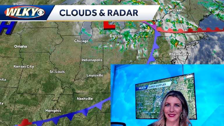 Quiet skies through mid-week