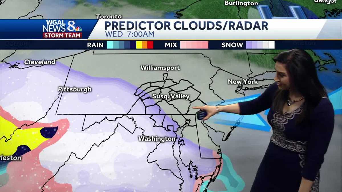 Central Pa. weather: Patchy black ice possible today, wintry mix later ...