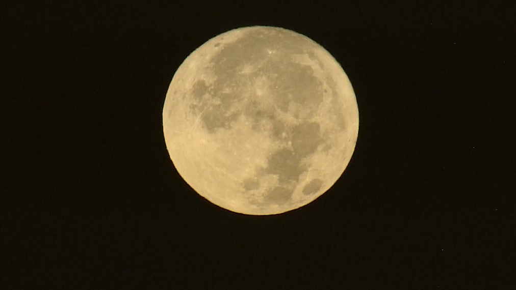 WATCH: Oklahoma gets beautiful view of blue supermoon