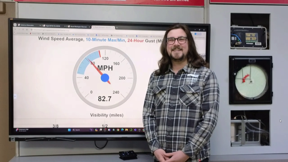 Mount Washington scientist talks about conditions