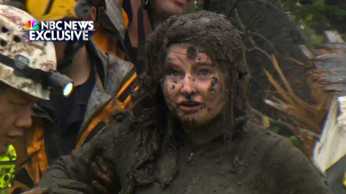 Incredible rescue: Girl pulled from Montecito mudslide