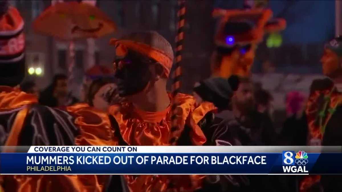 Group disqualified from Philadelphia Mummers Parade after members wear ...