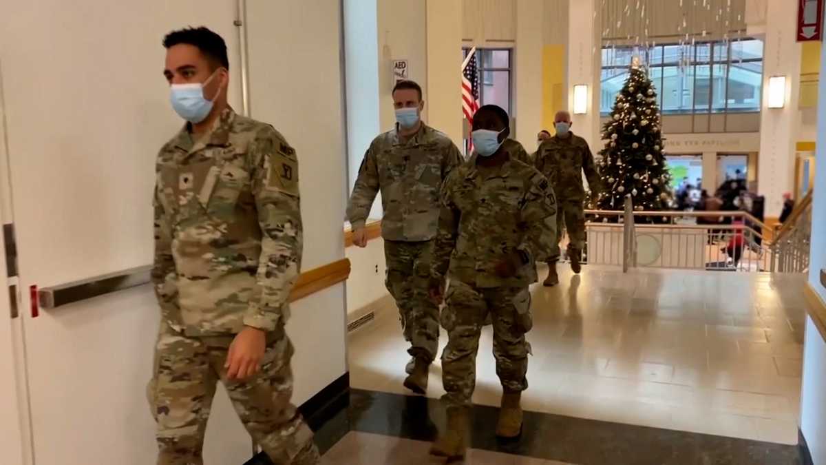 Massachusetts National Guard deployed to help dozens of hospitals