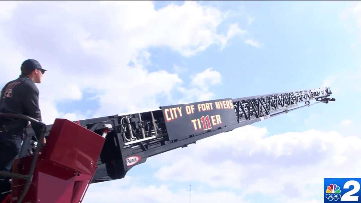 Fort Myers Fire Department introduces unique ladder truck