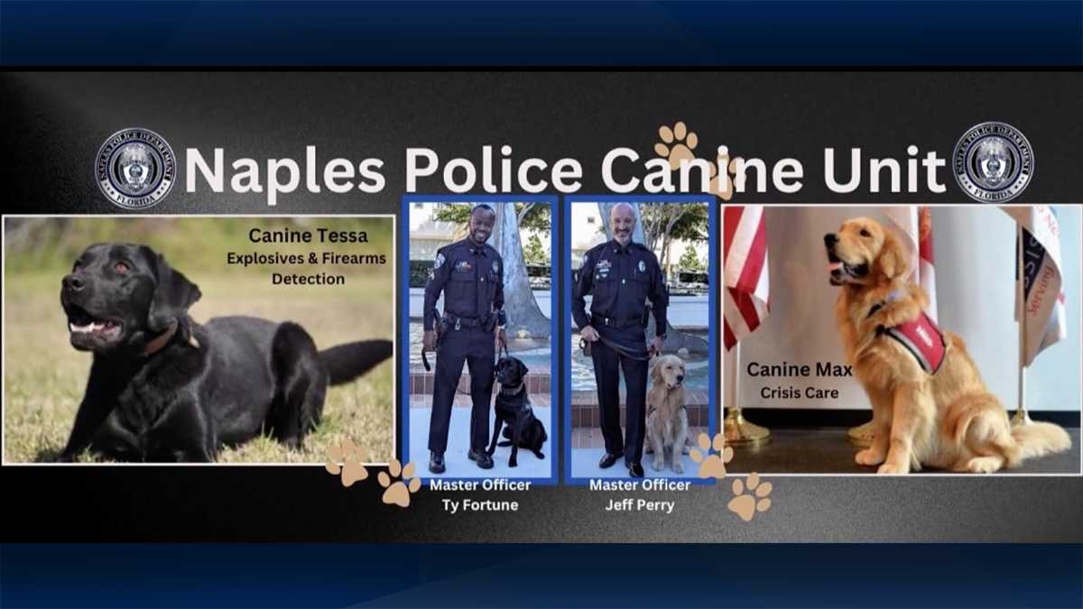 Naples police reboot K-9 program after three-year hiatus