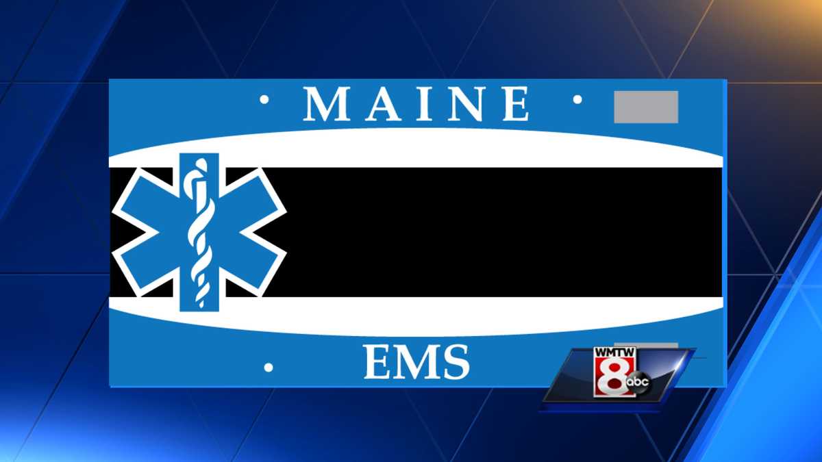 Maine launches EMS license plates