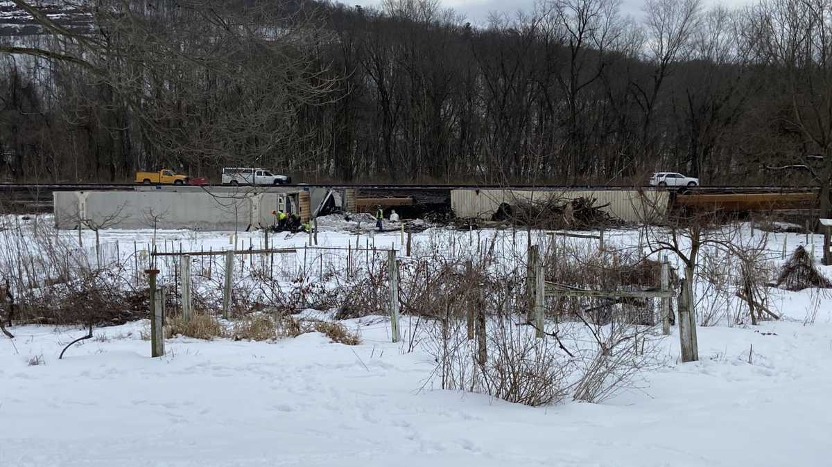 TRAIN DERAILS in Perry County