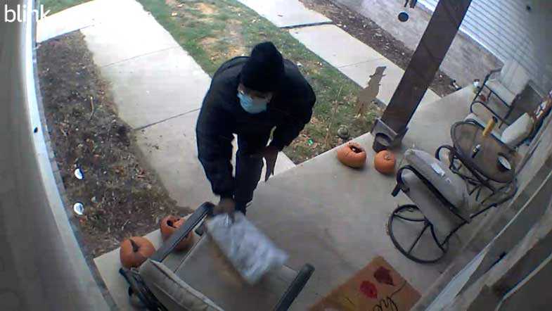 Butler police search for package thief