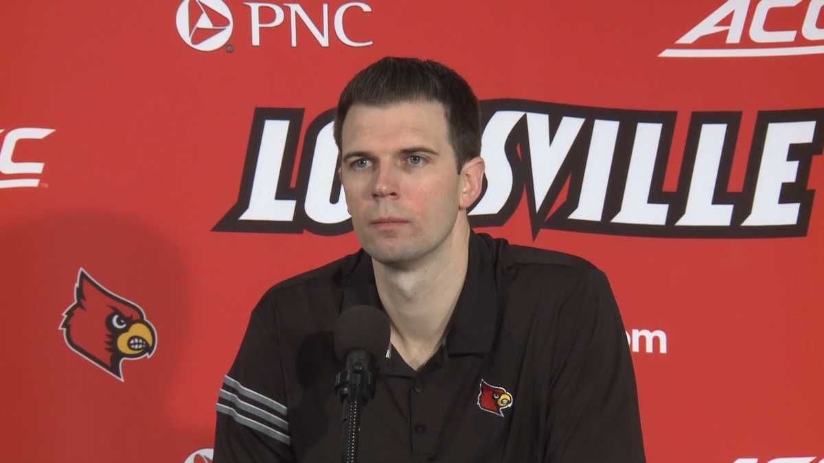 WATCH: UofL interim coach David Padgett on Cards' matchup with Siena