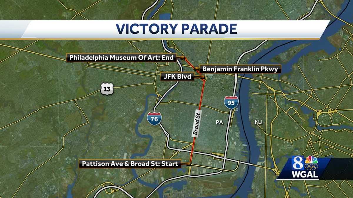 Eagles victory parade preps