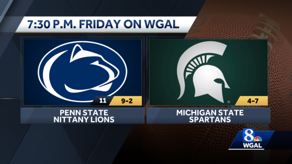 Penn State traveling to Ford Field for final regular season game