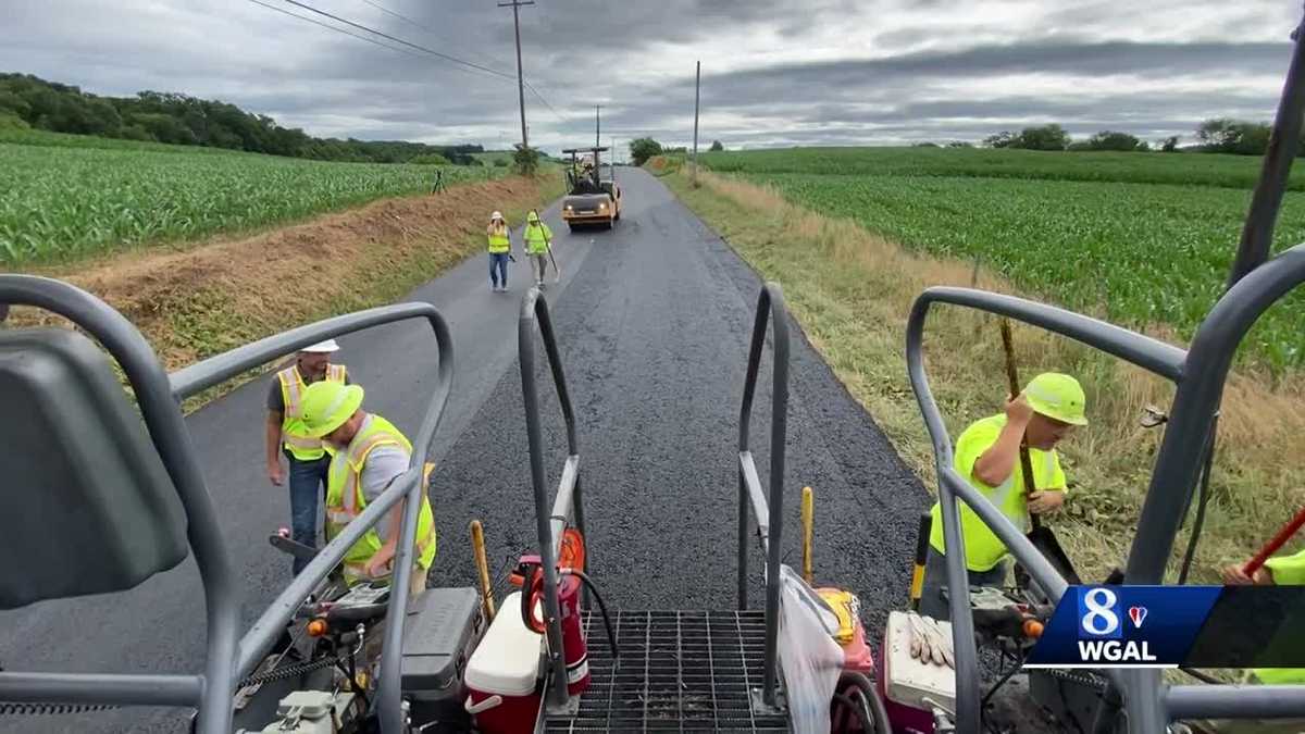 Tagging along with PennDOT for a paving project