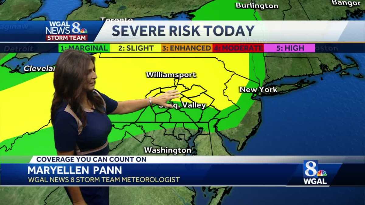 Hot & Humid, Isolated T'Storms Wednesday; Cooler, More Storms Thursday