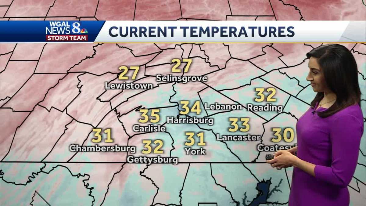 CENTRAL PA. WEATHER: Another chilly day ahead, but 50s are in the forecast
