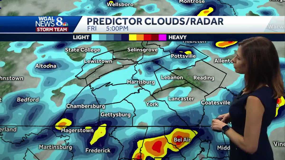 PA. WEATHER: another 'unsettled' day