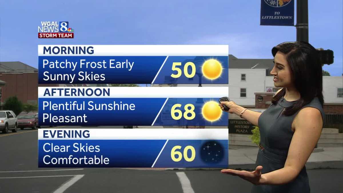 PA. WEATHER: Crisp, fall-like weather continues