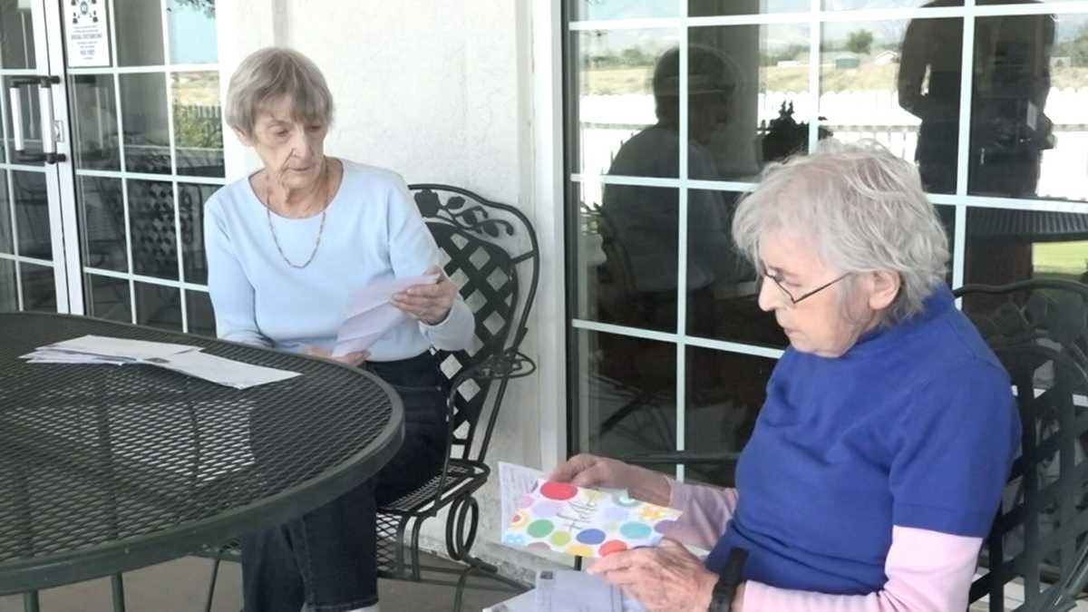 Seniors at care facility excited about new pen pals during pandemic ...