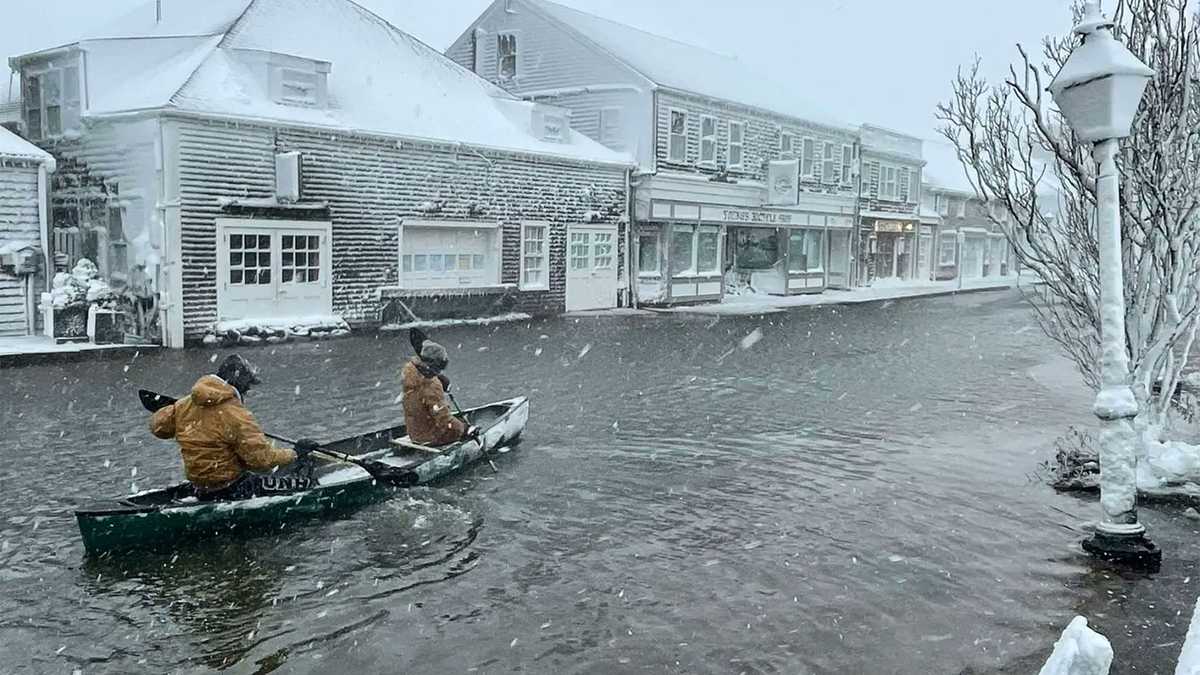 Update on Nantucket's power outages, flooding during nor'easter
