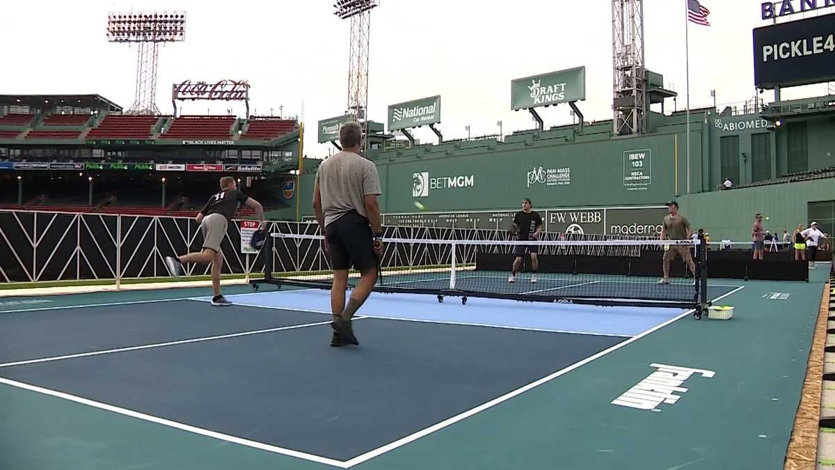 Pickleball, America's fastest-growing sport, takes over Fenway